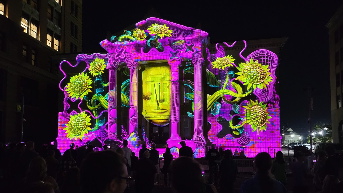 How projection mapping makes an impact every time