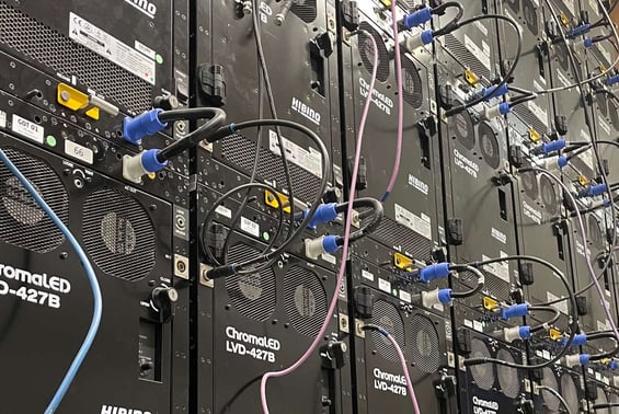 Powering the big LED screens