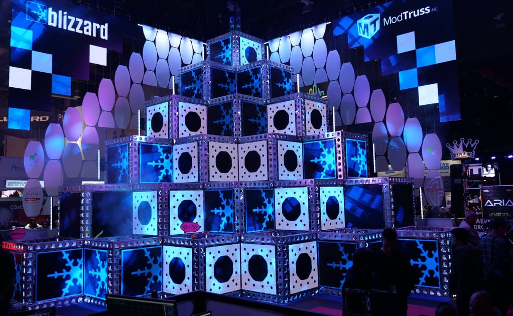 Five examples of creative booth design